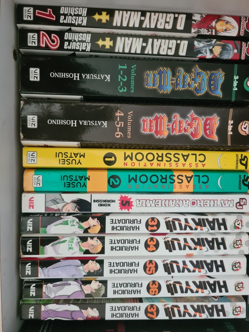 d. gray-man / assassination classroom / my hero academia / haikyuu ...
