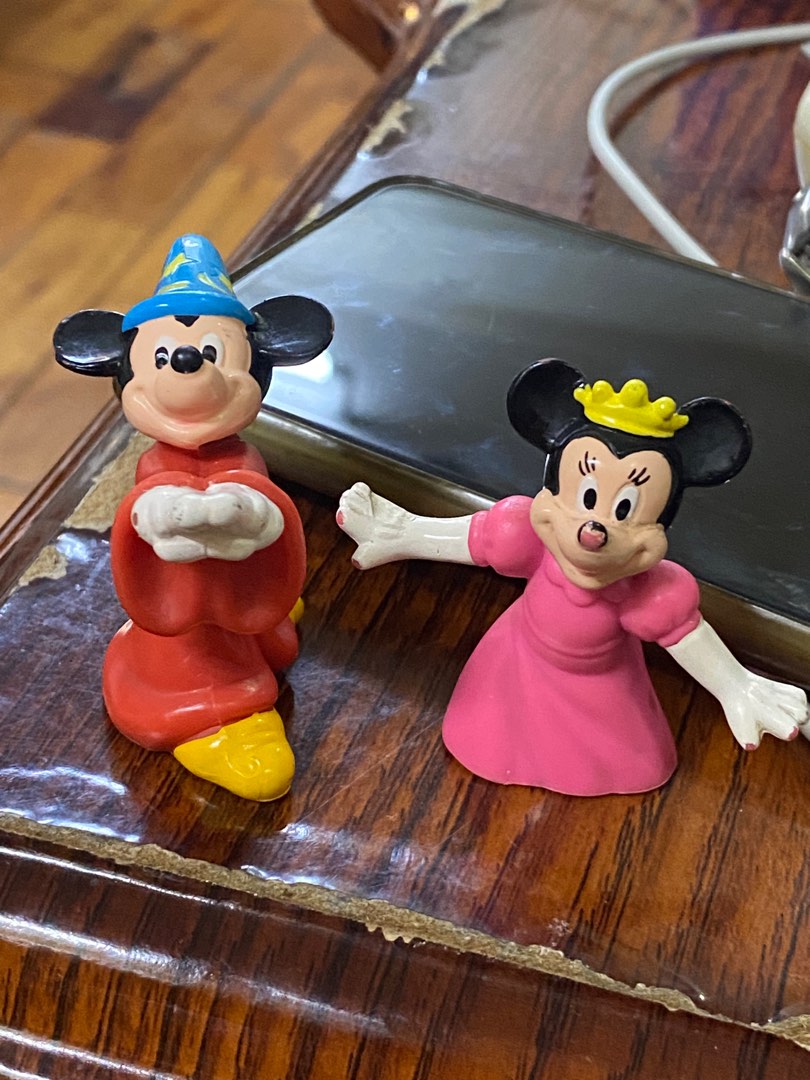 Disney Mickey Mouse Wizard Fantasia and Minnie Mouse Crown set of 2 ...