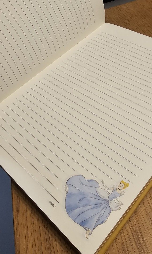 Disney Princess Cinderella Notebook, Hobbies & Toys, Stationery & Craft ...