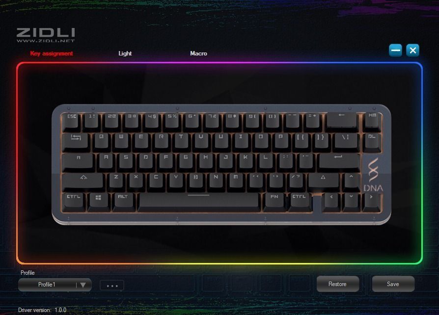 DNA 65 MECHANICAL KEYBOARD (Gateron blacks switch), Computers & Tech ...