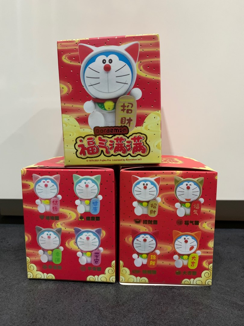 Doraemon Blind Box Bundle of 3 (unopened), Hobbies & Toys, Toys & Games ...