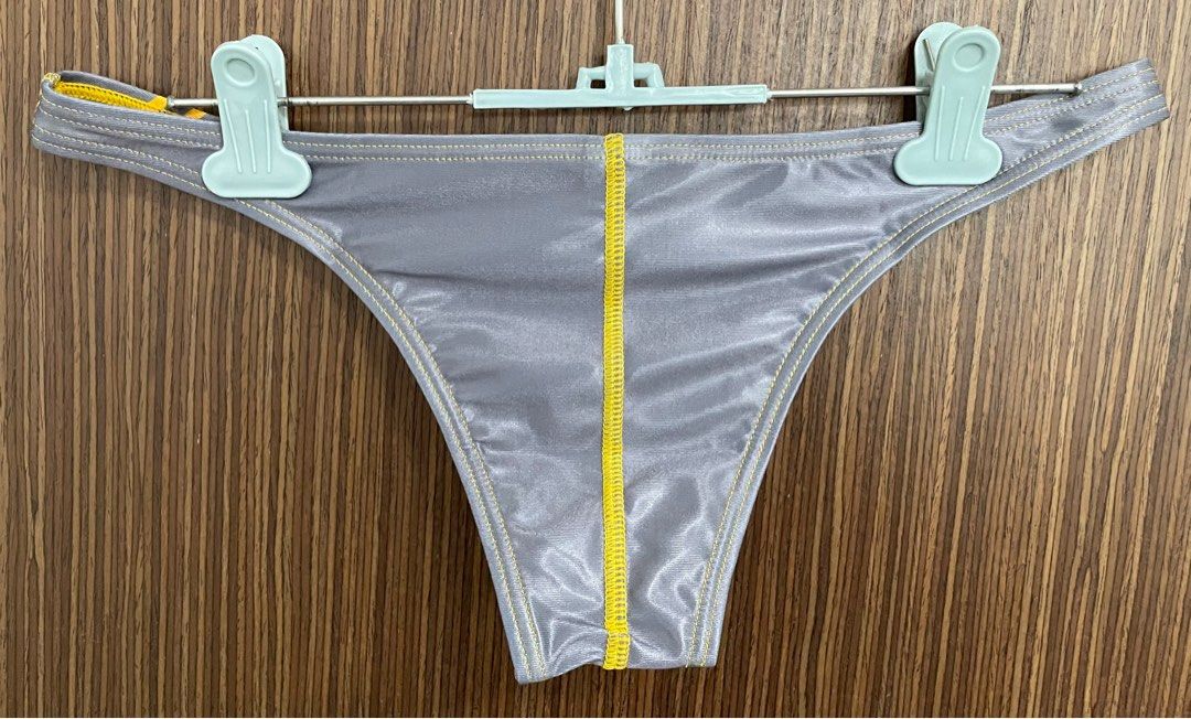 EGDE TRIDENT Super Low Rise Bikini Underwear, Yellow, Men's Fashion ...