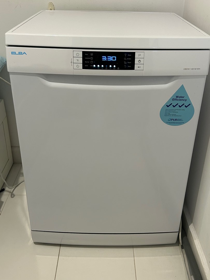 Elba dishwasher, TV & Home Appliances, Kitchen Appliances, Dishwasher ...