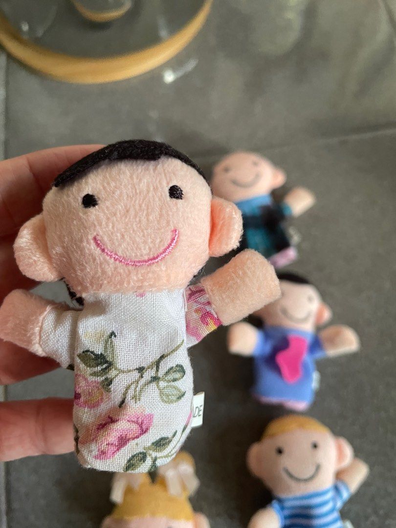 Family Finger Puppets, Hobbies & Toys, Toys & Games on Carousell