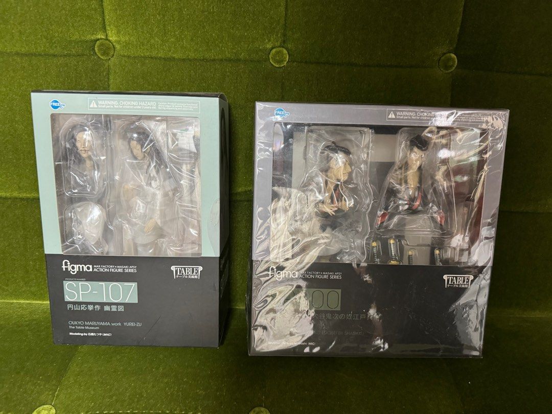 Figma SP-100/SP-107 江戶男+女鬼, 興趣及遊戲, 玩具 & 遊戲類 - Carousell