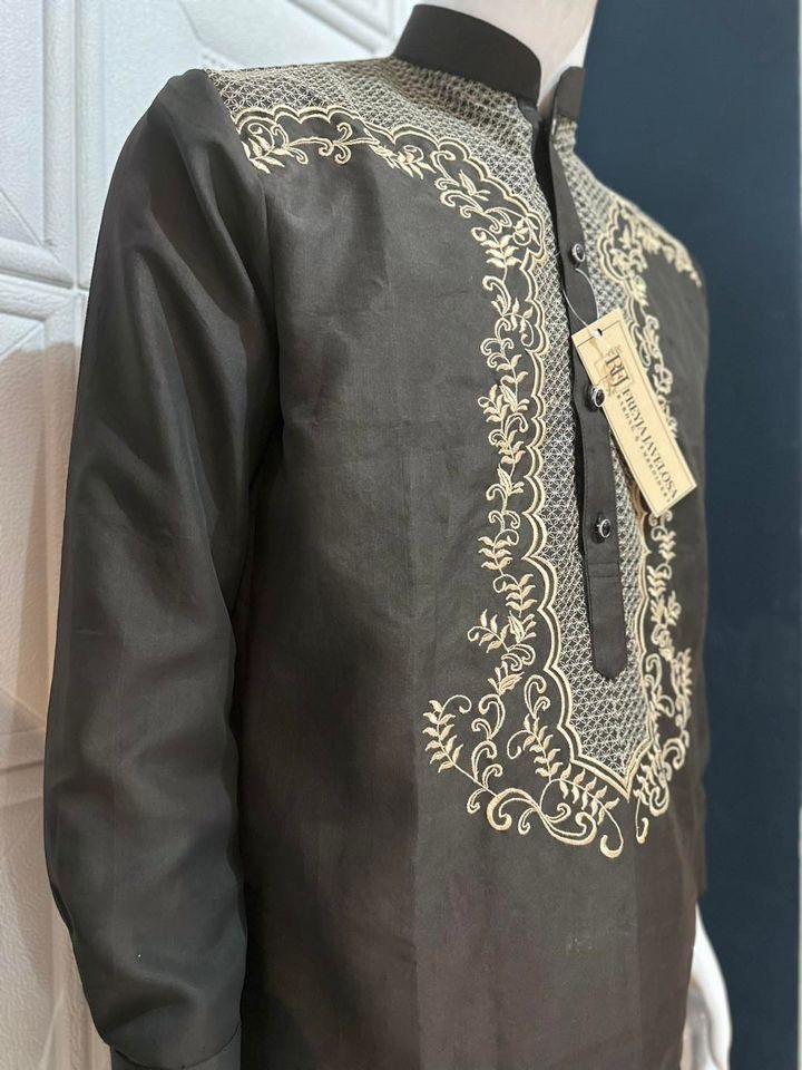 Full Dye Jusi Barong Tagalog w/ BATOK DESIGN front & back for Wedding ...