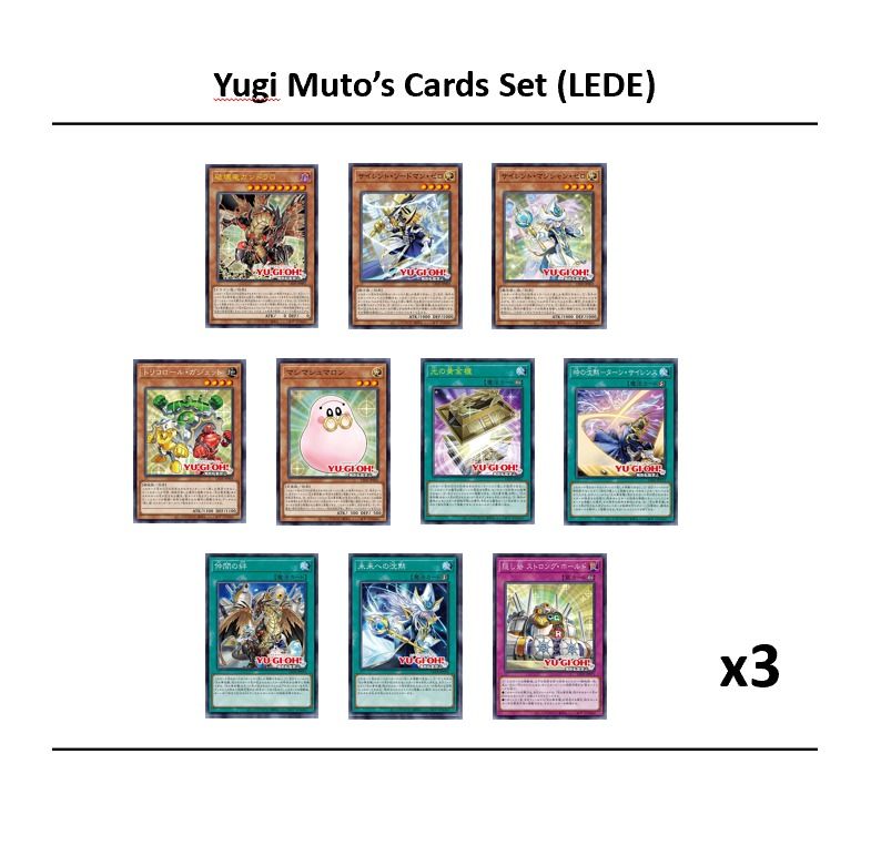 [FULL SET!] Yugi Muto's Cards (LEDE), Hobbies & Toys, Toys & Games on ...