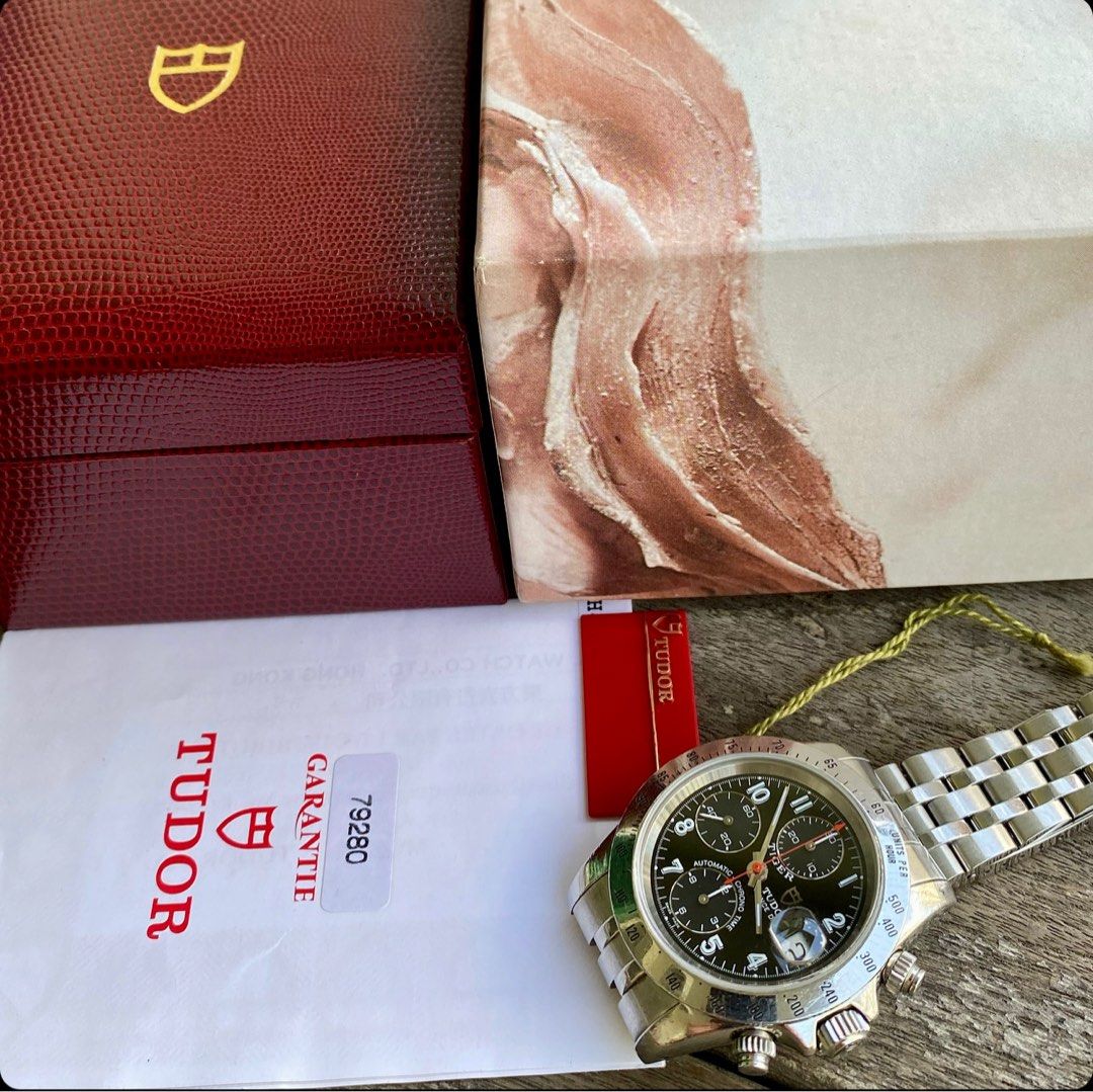 (Full set/Serviced) Tudor Prince Date TIGER Chronograph, Luxury ...