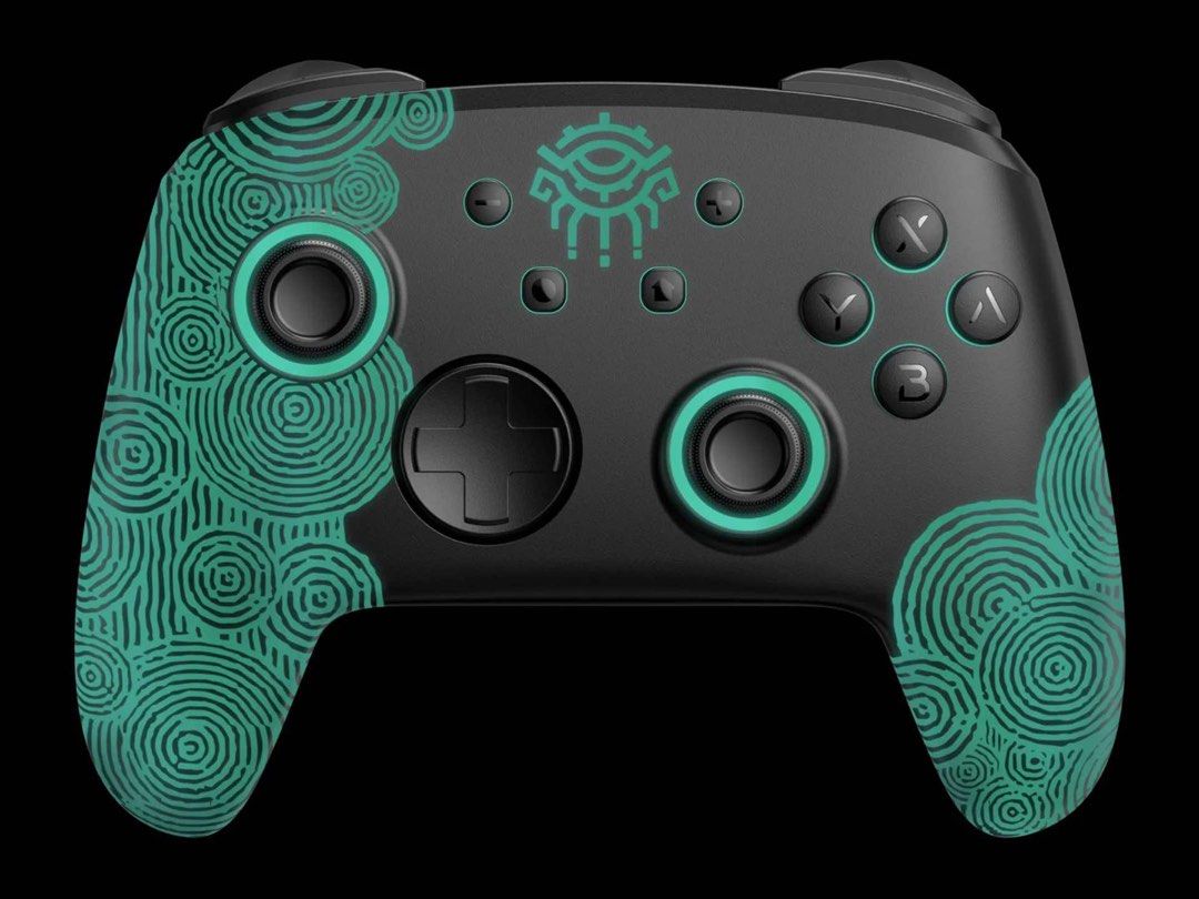 FUNLAB Firefly™ [Luminous Pattern] Switch Pro Controller Wireless Compatible with Nintendo ...