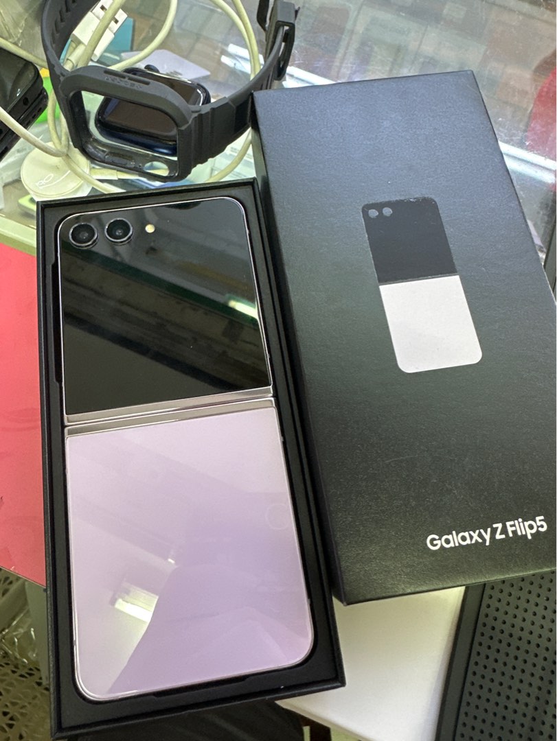 Galaxy Z Flip 5 Lavender 512GB, Mobile Phones & Gadgets, Mobile Phones ...