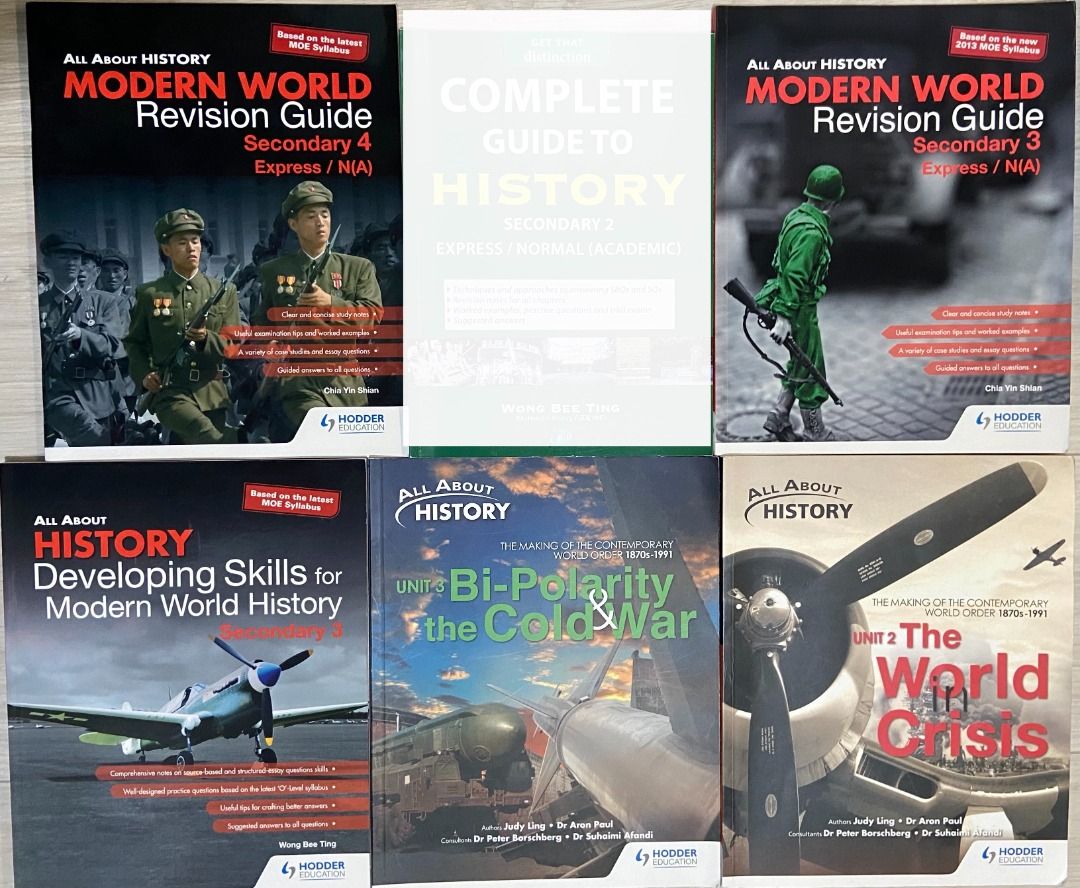 GCE O levels Elective History Textbooks / Secondary 3 History Textbook ...
