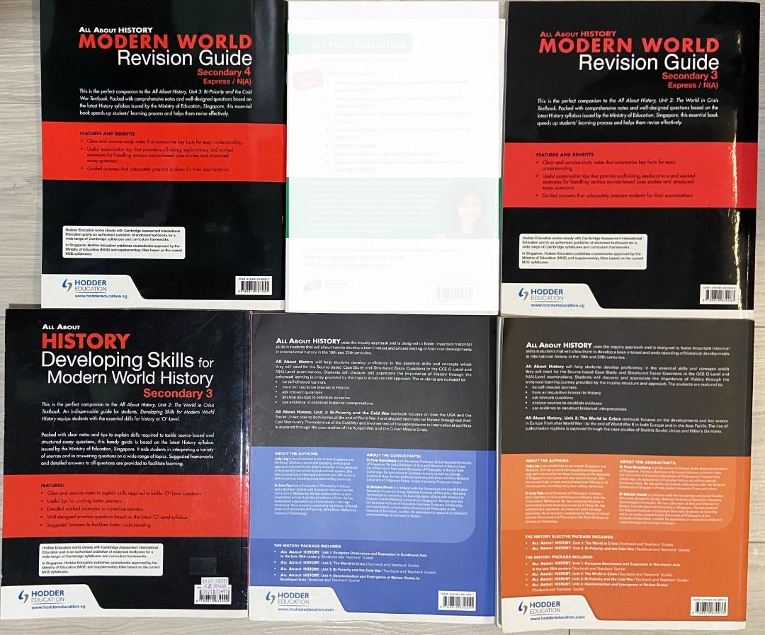 GCE O levels Elective History Textbooks / Secondary 3 History Textbook ...