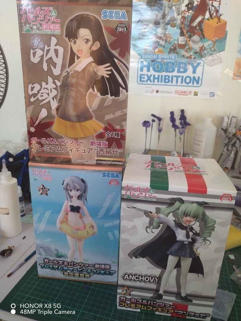 Girls und panzer figure, Hobbies & Toys, Toys & Games on Carousell
