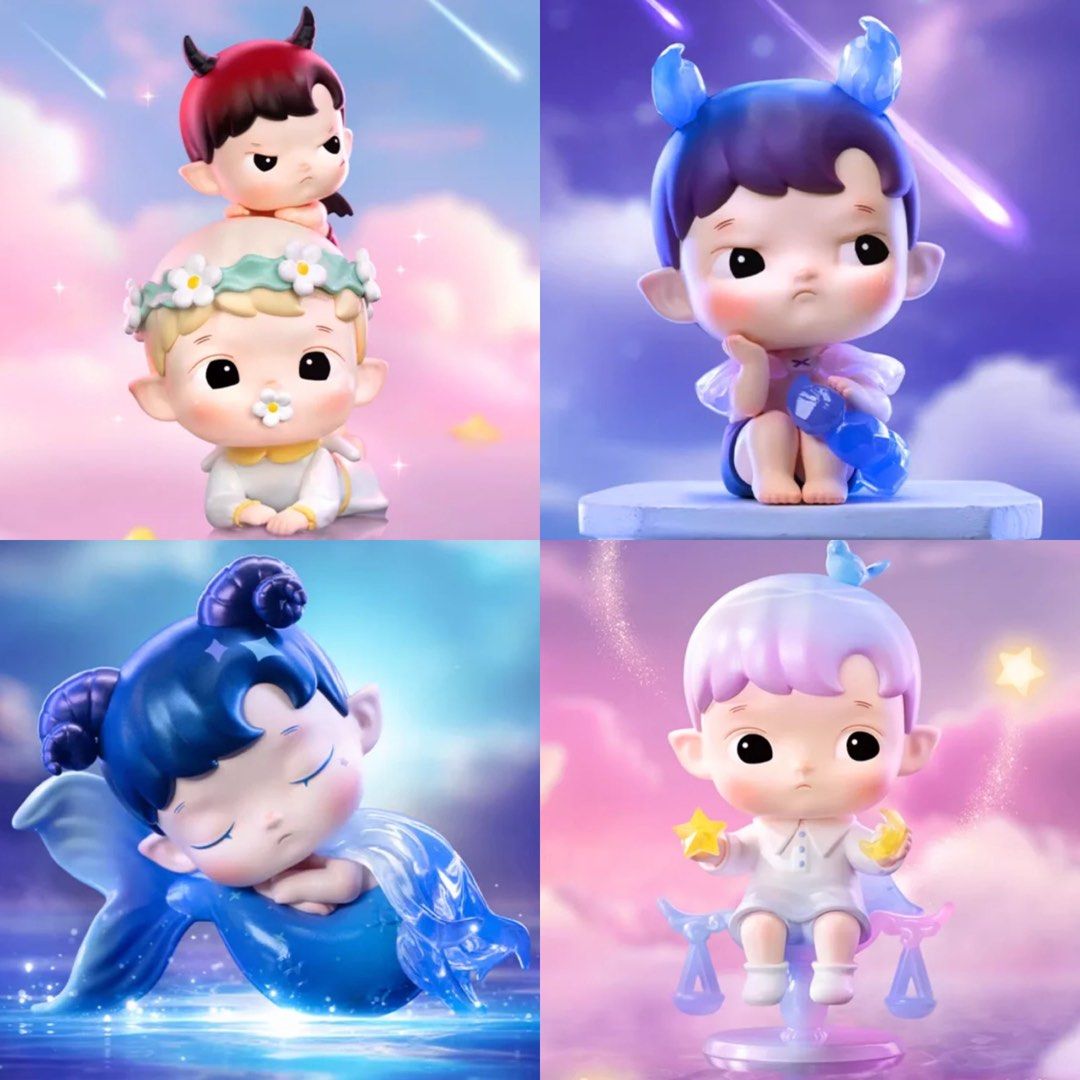 HACIPUPU THE CONSTELLATION ZODIAC SERIES FIGURINES POPMART / FULL SET ...