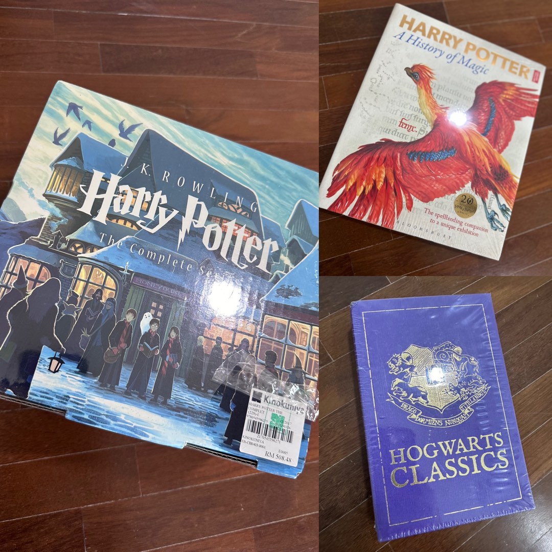 Harry Potter Complete Set Combo (Hard Cover), Hobbies & Toys, Books ...