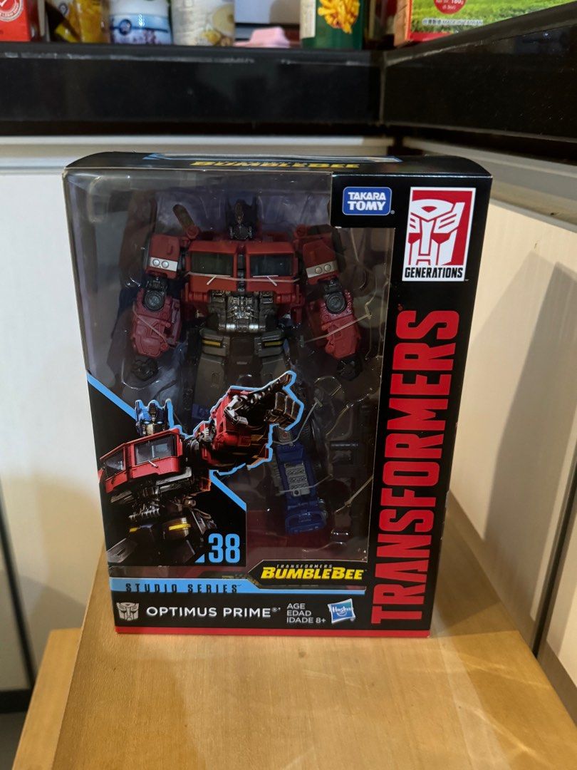 hasbro transformers studio series ss38 voyager optimus prime bumblebee ...