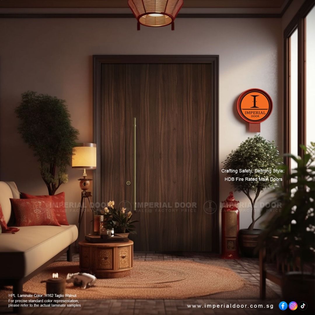 HDB Door / Mild Steel Gate / HDB Bedroom Door Singapore, Furniture ...