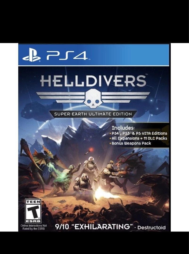 Helldivers Super-Earth Ultimate Edition Full Game (PS4 & PS5), Hobbies & Toys, Toys & Games on ...