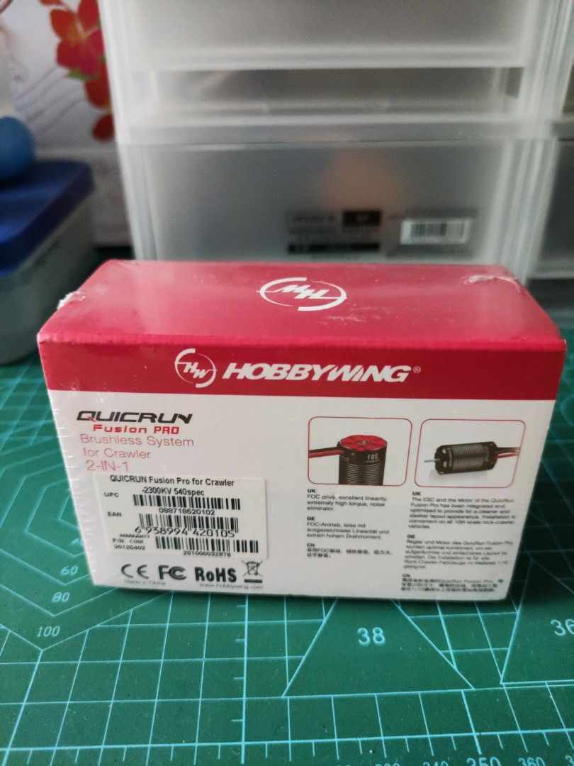 Hobbywing fusion pro 2-in-1, Hobbies & Toys, Toys & Games on Carousell