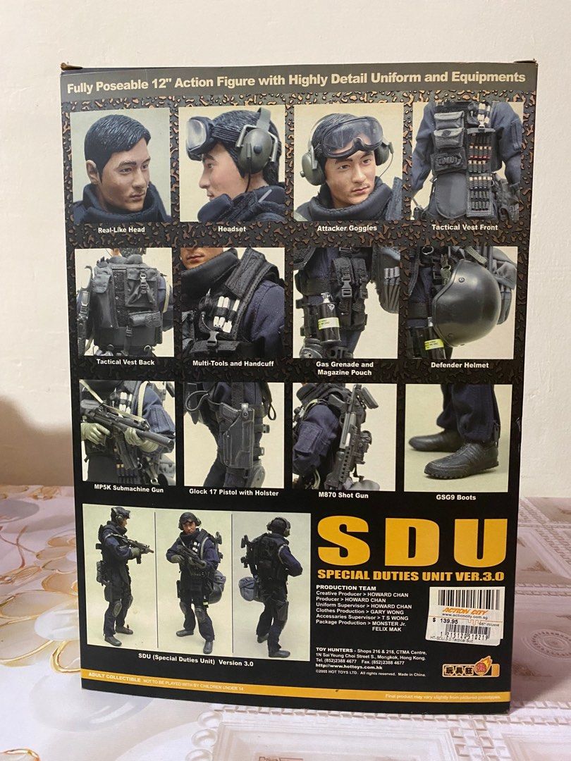 Hot Toys Special Duties Unit (SDU) Version 3.0 Tactical Suit Version ...