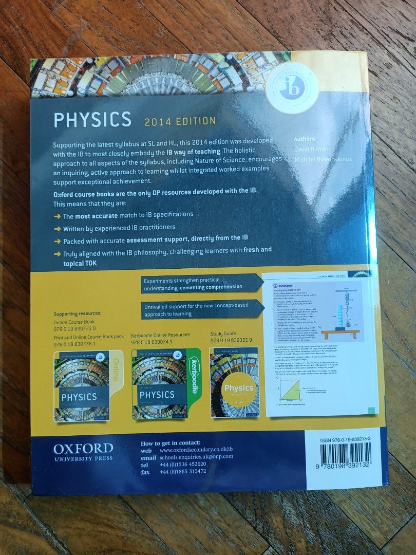 IB Physics Course Companion Oxford, Hobbies & Toys, Books & Magazines ...