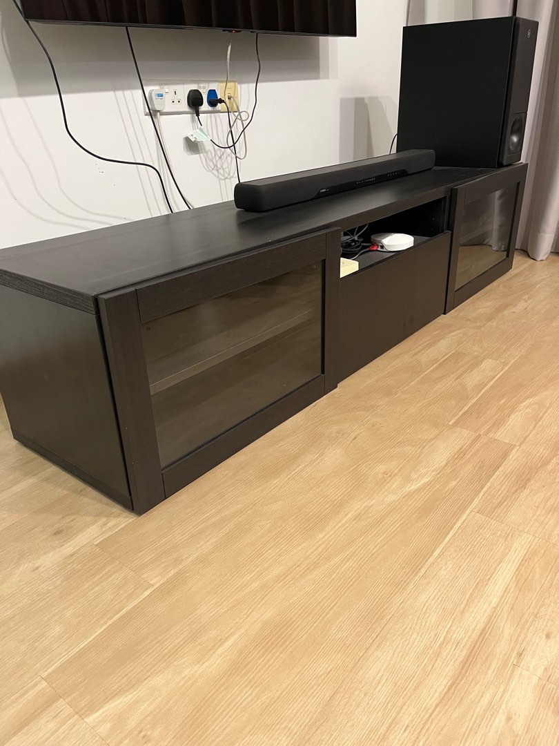 IKEA BESTA tv console, Furniture & Home Living, Furniture, TV Consoles ...