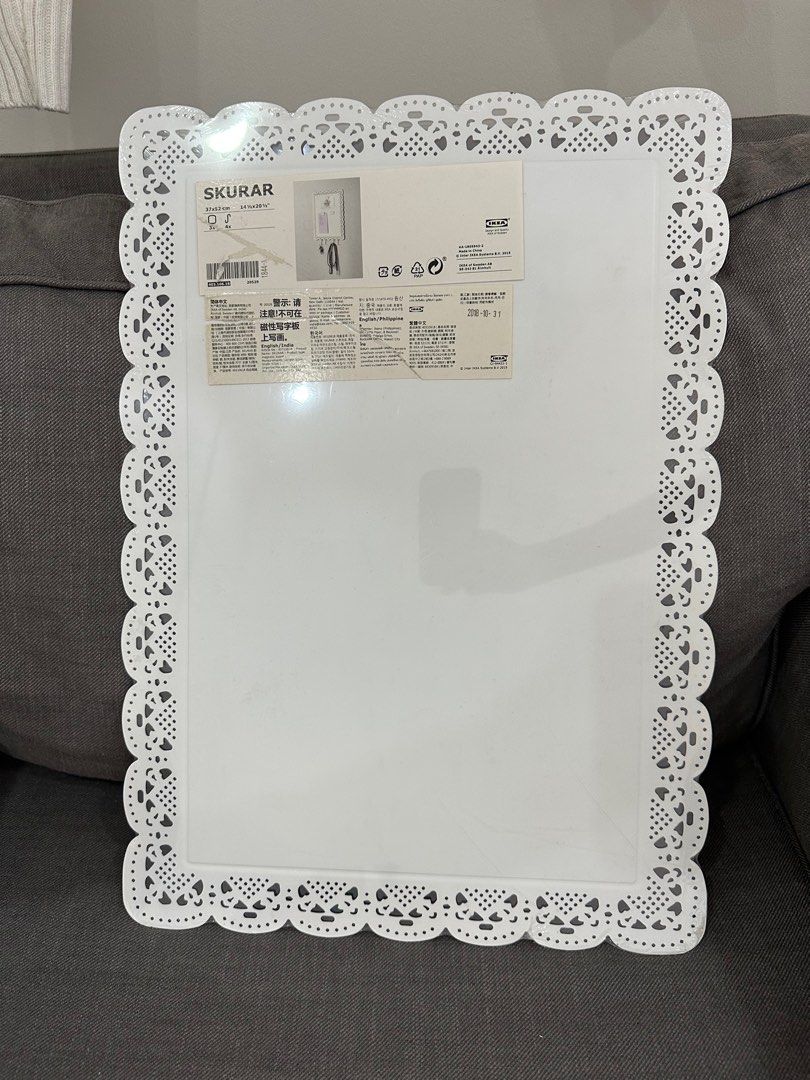 IKEA SKURAR magnetic board (unopened), Furniture & Home Living, Home ...
