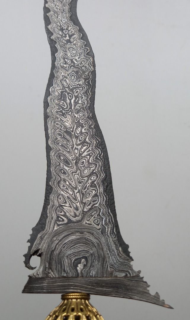 Keris Melayu Riau Luk 7 Dwi Warna Collection Purposes, Hobbies & Toys ...