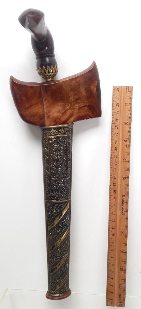 Keris Melayu Riau Luk 7 Dwi Warna Collection Purposes, Hobbies & Toys ...