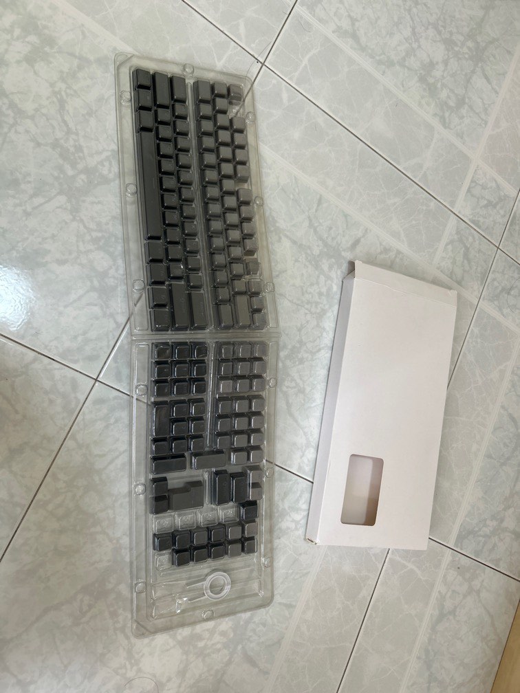 Keycaps with translucent letters, Computers & Tech, Parts & Accessories ...