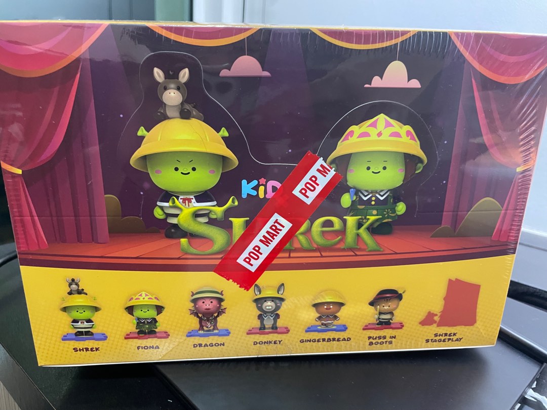 kiddo shrek pop mart, Hobbies & Toys, Toys & Games on Carousell
