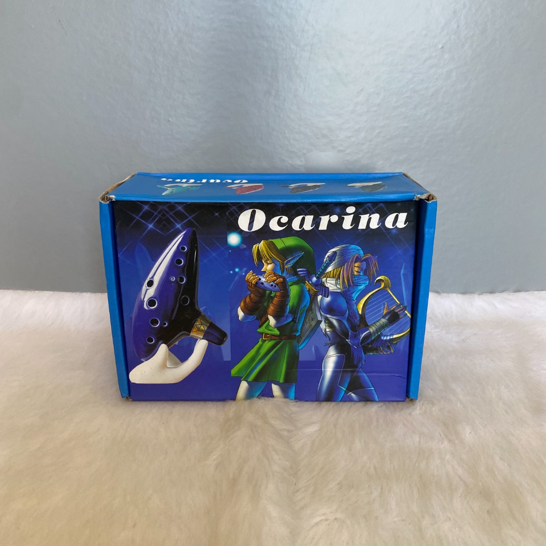 Legend of Zelda Ocarina 12 Hole Ocarina Musical Instrument, Hobbies ...