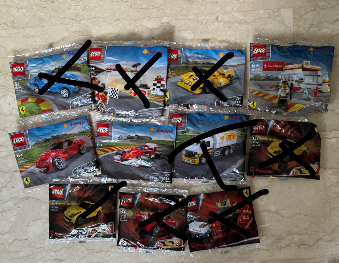 Lego Shell Polybags, Hobbies & Toys, Toys & Games on Carousell
