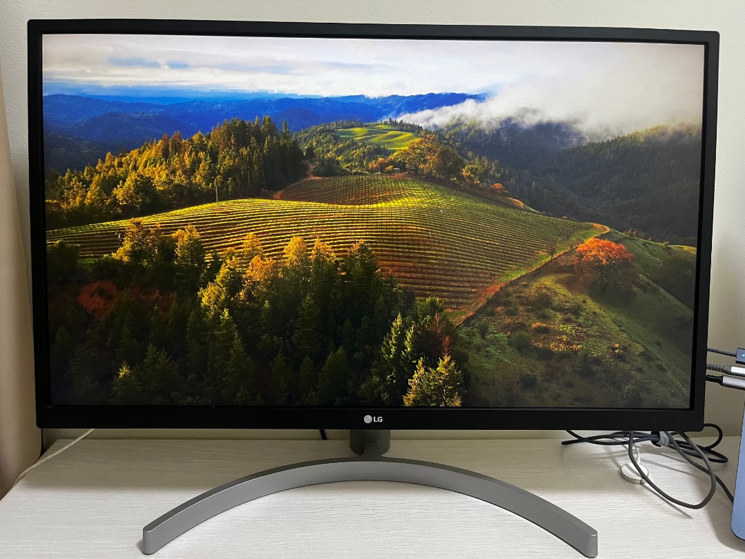 LG 27 inch 4k monitor 27UL500-W, Computers & Tech, Parts & Accessories ...