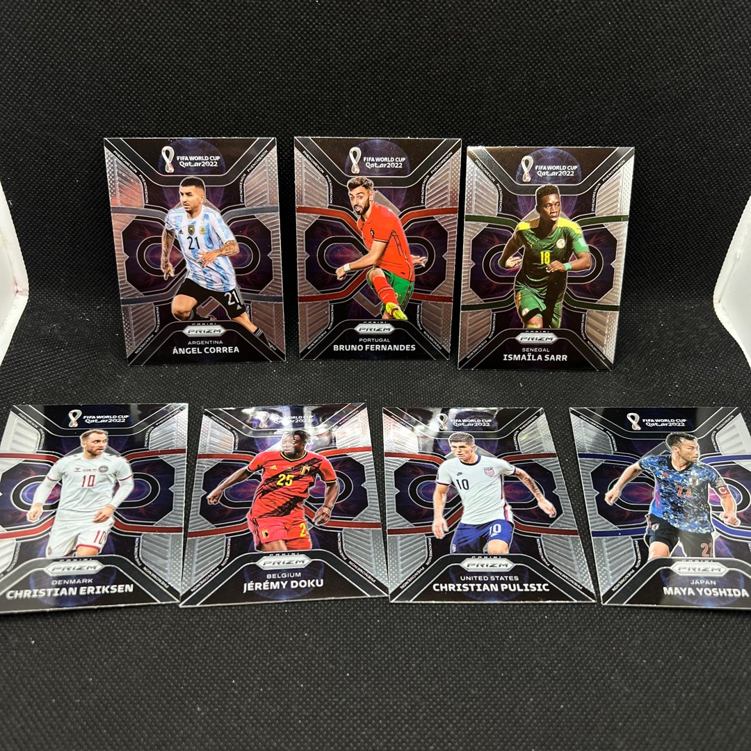 Limited Edition Collectible trading cards 2022 FIFA World Cup Qatar ...