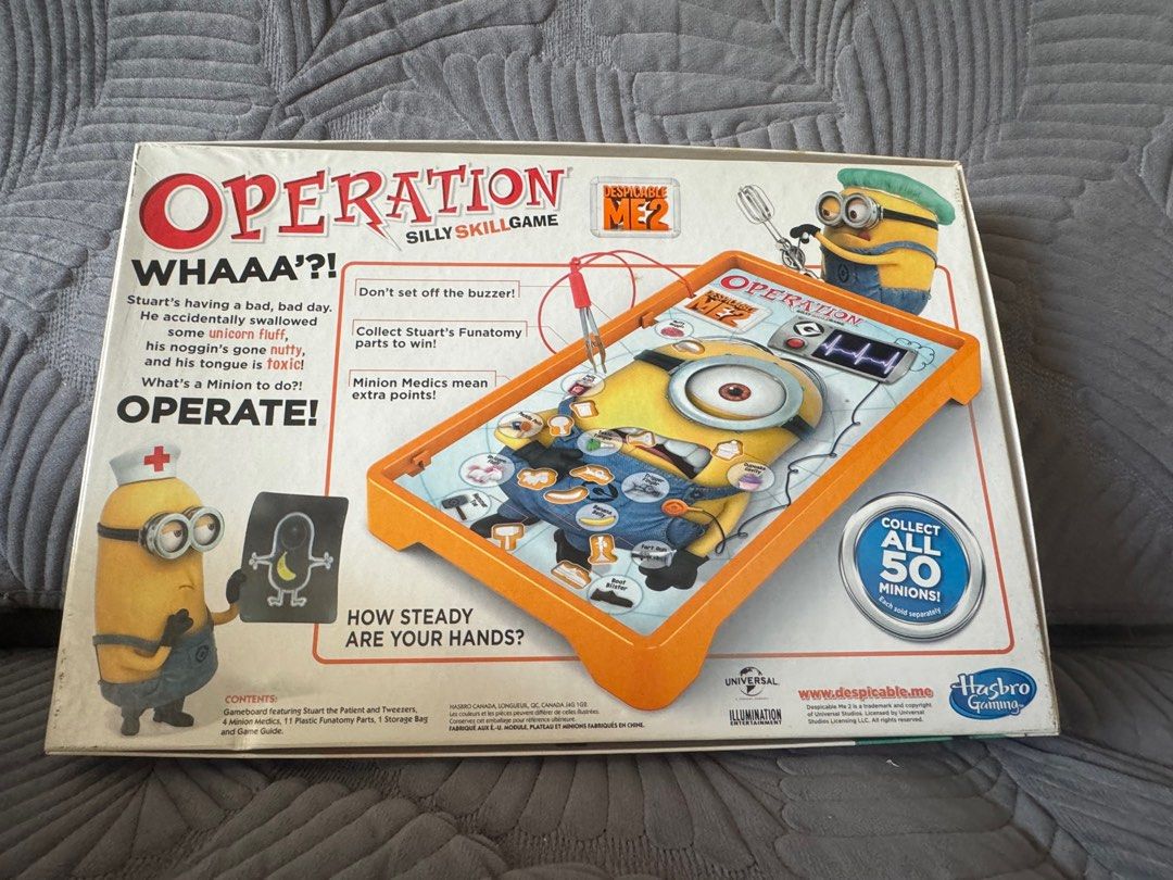 Minions Operation Silly Skill Game, Hobbies & Toys, Toys & Games on ...