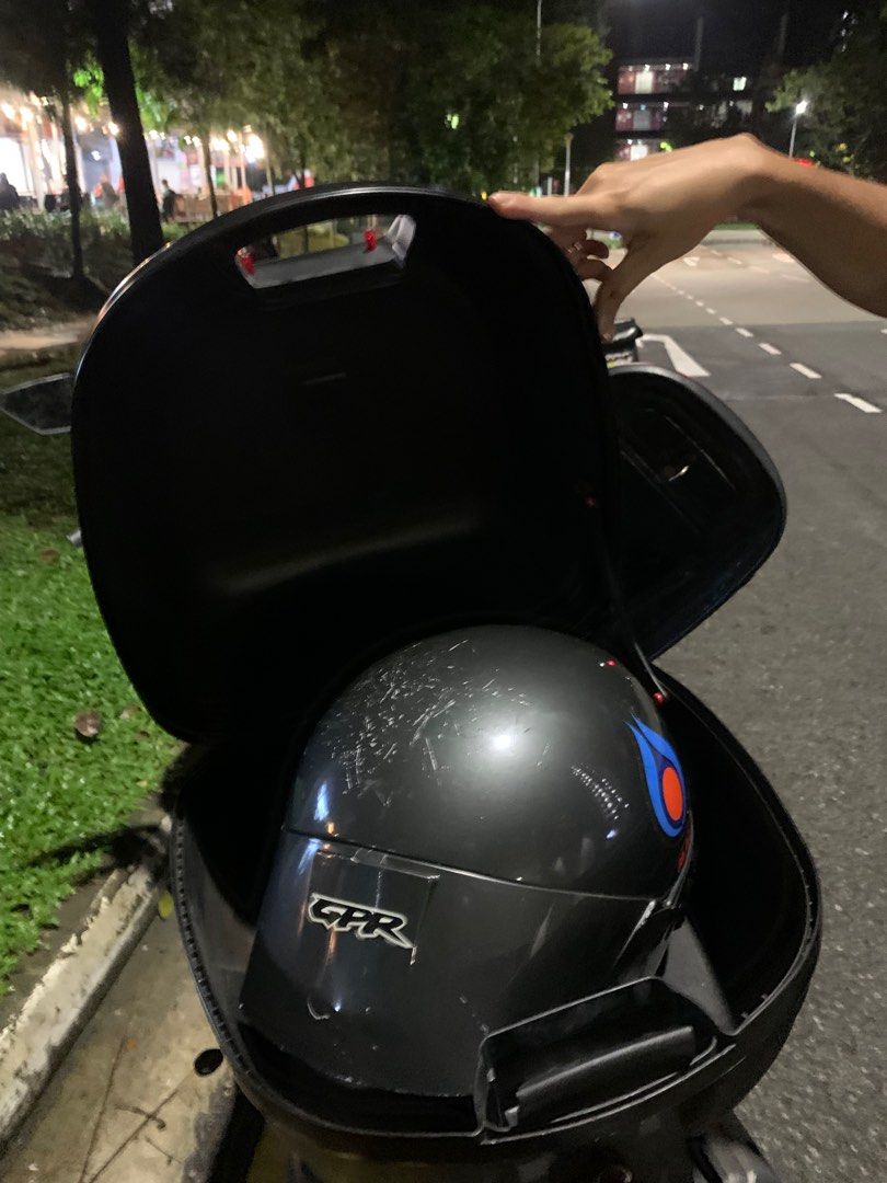 Motorcycle box kappa, Motorcycles, Motorcycle Accessories on Carousell