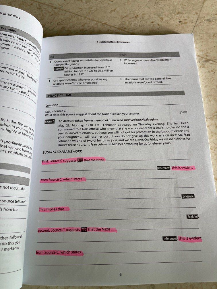 O level History Source-Based Questions, Hobbies & Toys, Books ...