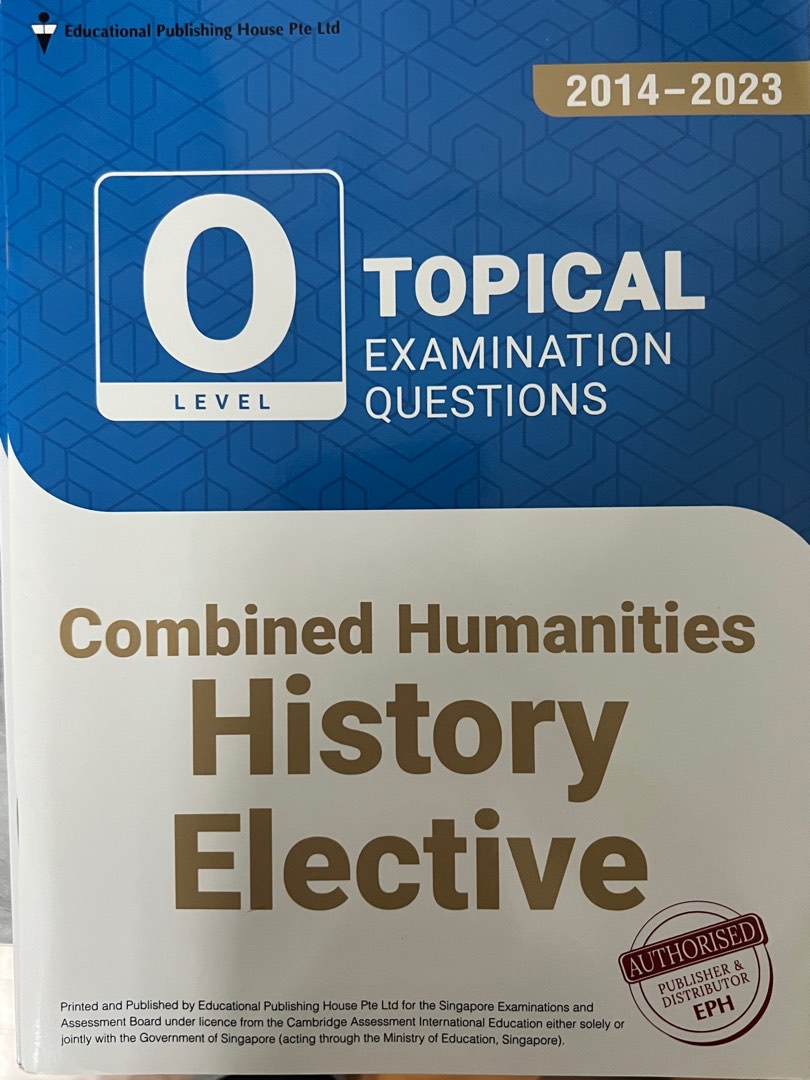 o level tys history elective, Hobbies & Toys, Books & Magazines ...