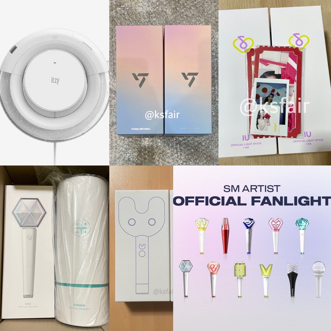 OFFICIAL Lightstick Light Stick Fanlight Concert Singapore ITZY ...