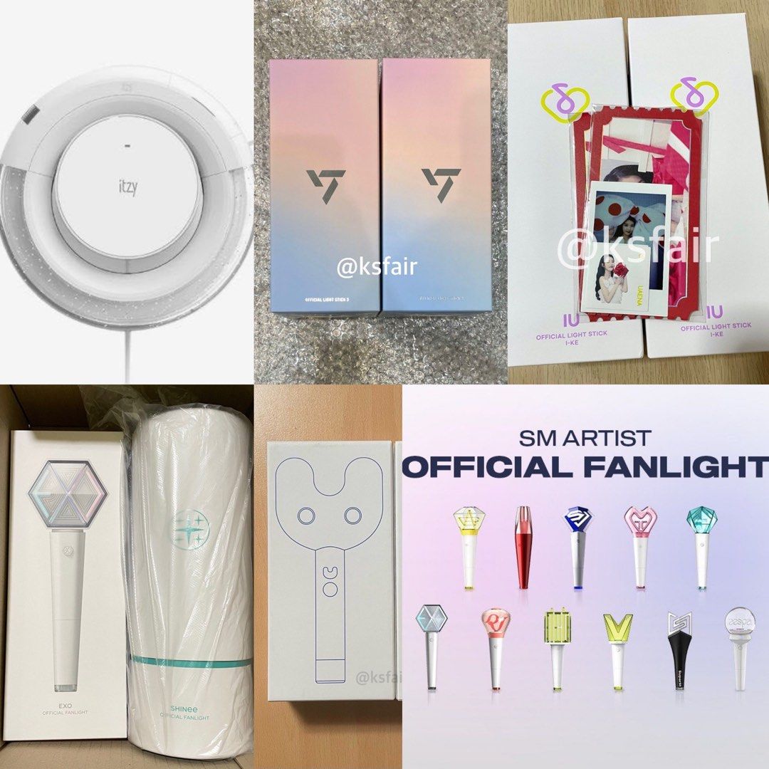OFFICIAL Lightstick Light Stick Fanlight Concert Singapore ITZY ...
