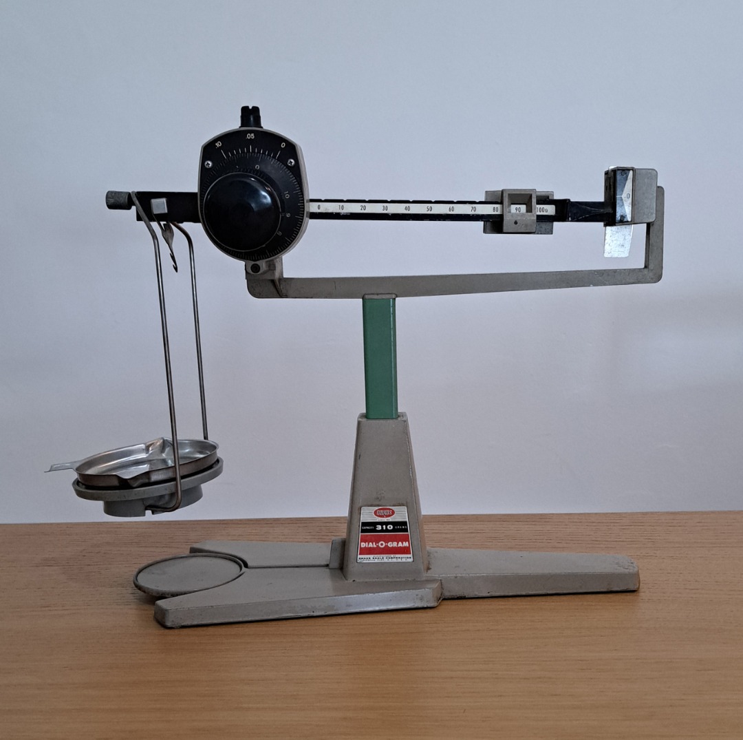 OHAUS DIAL-O-GRAM Vintage Balance Scale, Hobbies & Toys, Memorabilia ...
