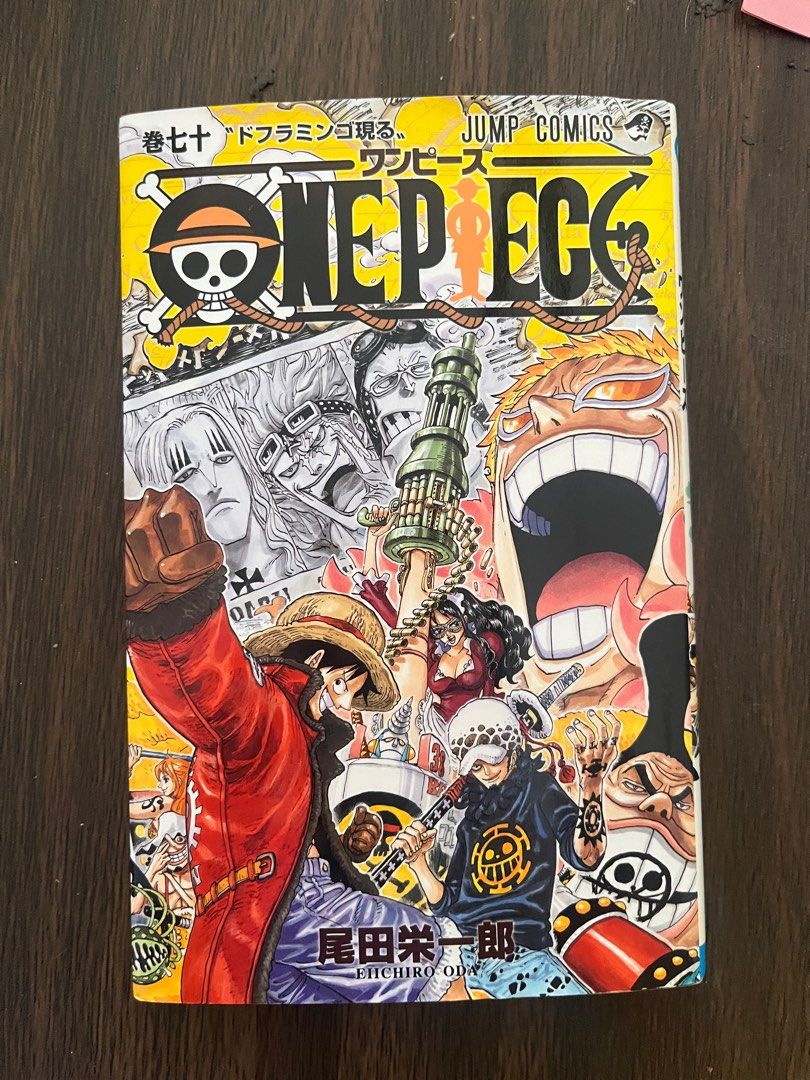 One Piece Manga Vol. 70 (RAW JAPANESE TRANSLATION), Hobbies & Toys ...