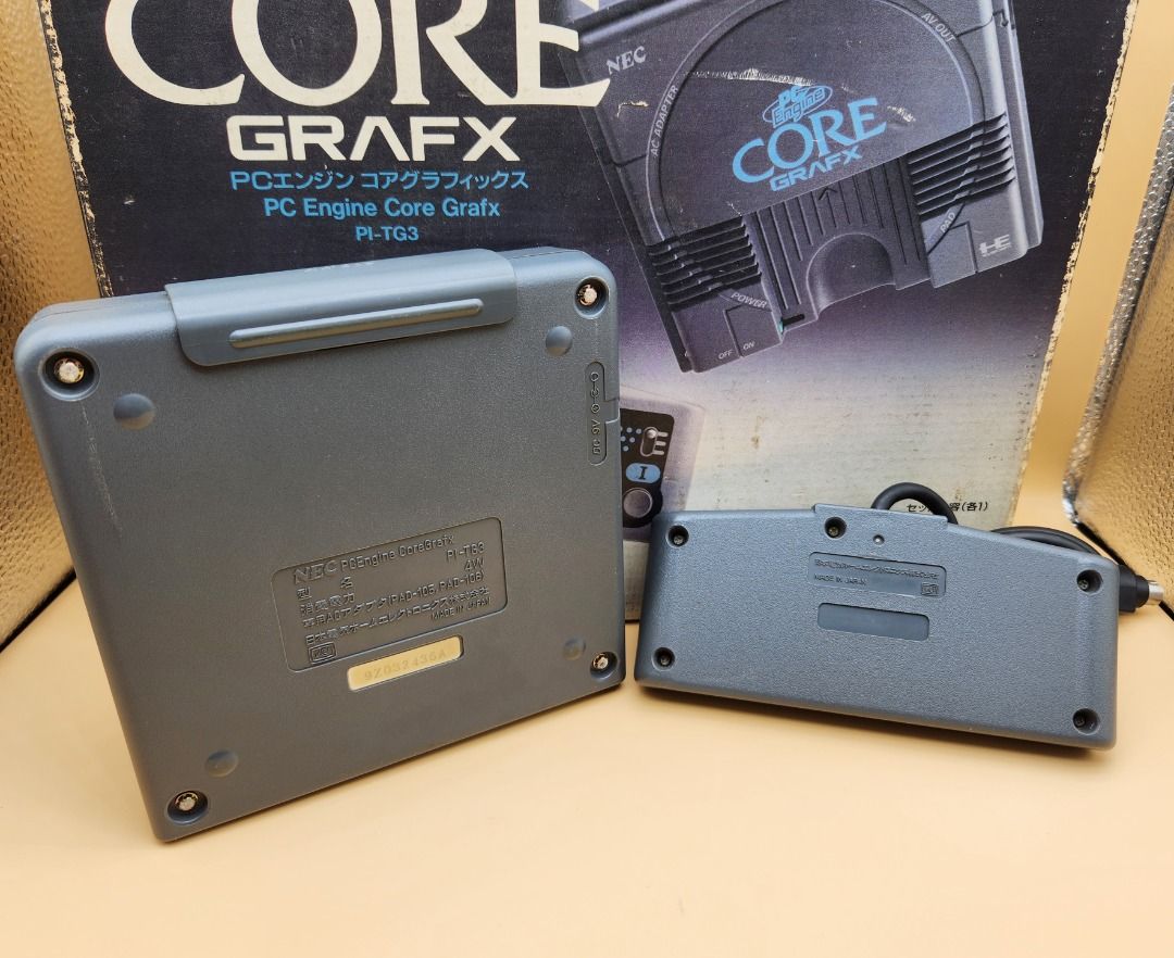 PCE TurboGrafx-16 PC Engine PCE Core Grafx PI-TG3 Console Game Set by NEC, Video Gaming, Video ...