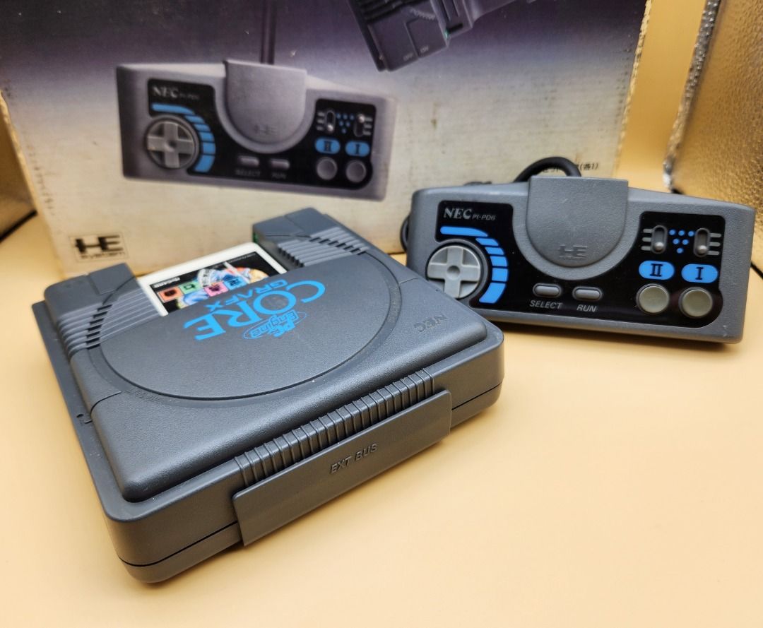 PCE TurboGrafx-16 PC Engine PCE Core Grafx PI-TG3 Console Game Set by NEC, Video Gaming, Video ...