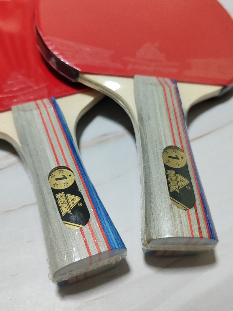 PEAK Table Tennis Ping Pong Racket Bat Set (Racket Bag +table tennis ...