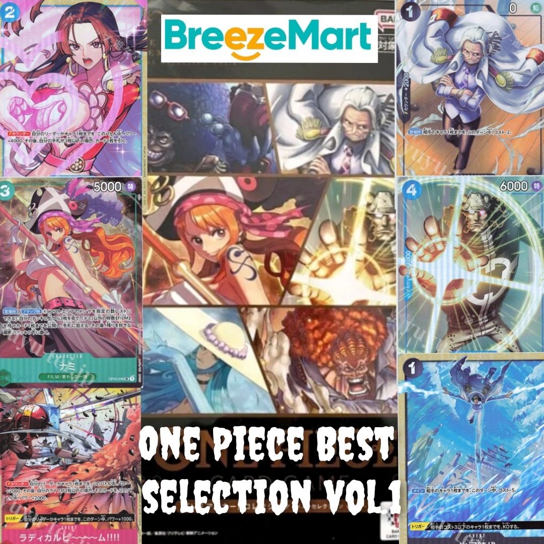 (PO) One Piece Best Selection Vol.1 File Set, Hobbies & Toys, Toys ...