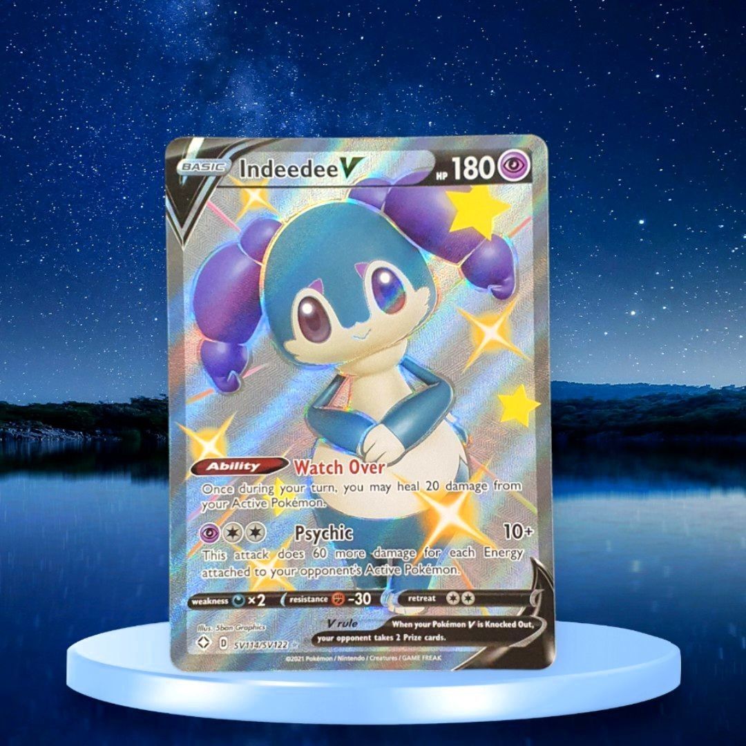 Pokemon Card Indeedee, Hobbies & Toys, Toys & Games on Carousell