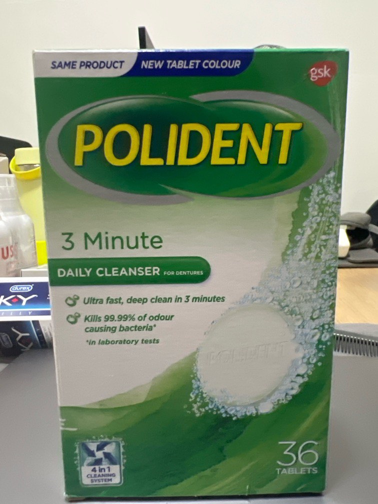 Polident 3 Minute Daily Cleanser, Beauty & Personal Care, Oral Care on ...