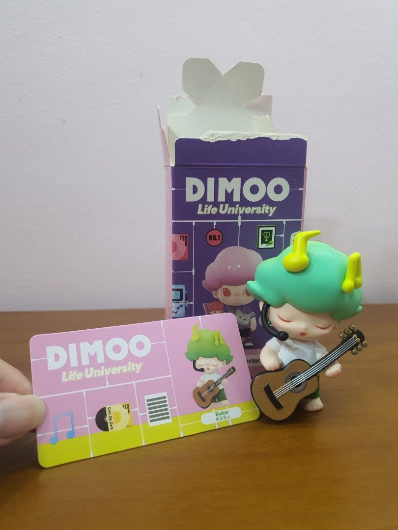 Popmart Dimoo Life University Busker, Hobbies & Toys, Toys & Games on ...